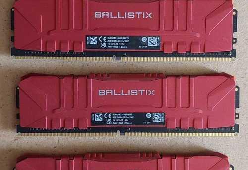 Crucial ballistix ddr4 32gb(4x8gb) 3600 cl16