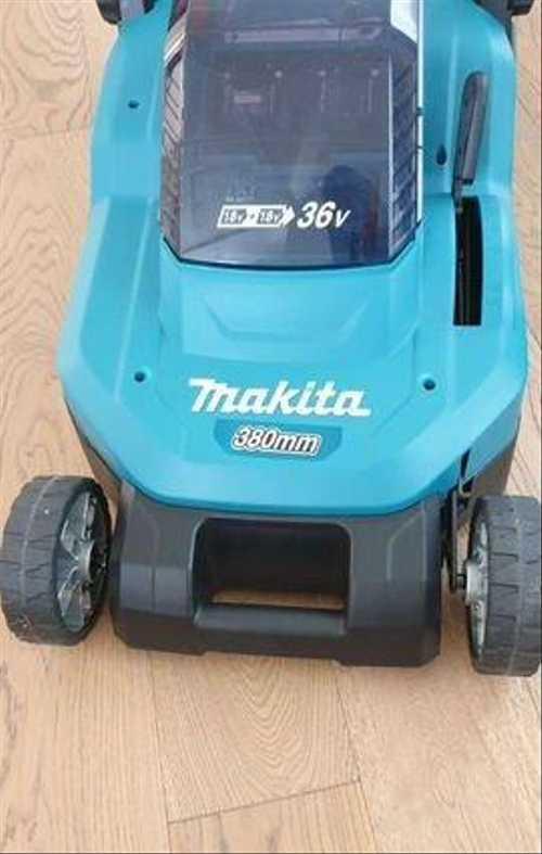 Газонокосилка аккумуляторная Makita dlm382pm2