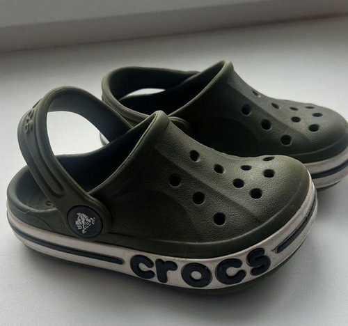 Crocs сабо детские c6 / 23 размер