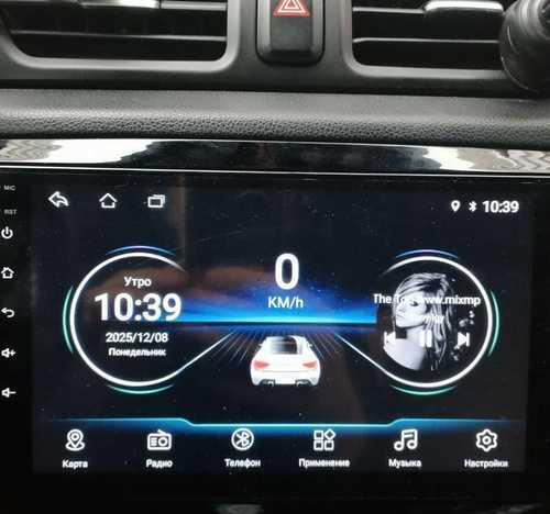 Магнитола android 2 din Киа Рио 3