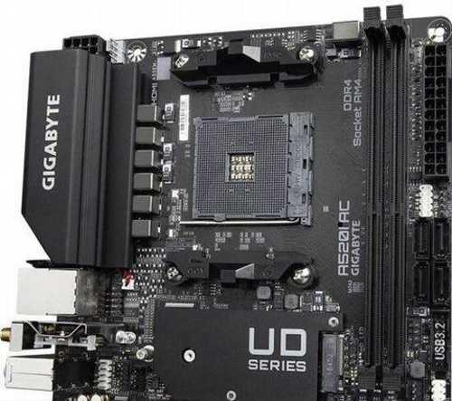 Gigabyte a520i ac mini-ITX AM4 новая на гарантии