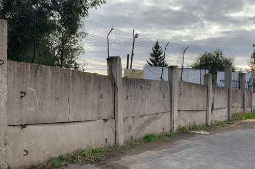 Железобетонные заборы бу