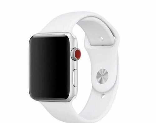 Силиконовый ремешок для часов Apple Watch 42/44/45