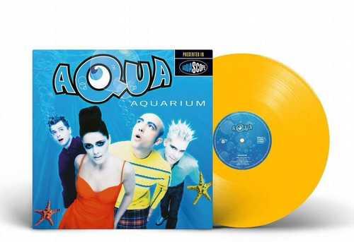 LP: Aqua — «Aquarium» Naughty Yellow Vinyl