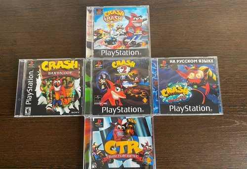 Серия crash bandicoot ps1