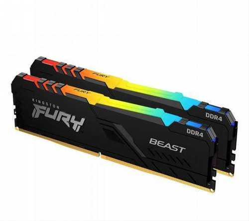 DDR4 Kingston fury RGB 16Gb(2x8Gb) (3600mhz)