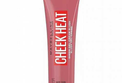 Кремовые румяна Maybelline check heat