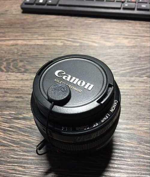 Объектив Canon EF 50mm f 1,4 usm