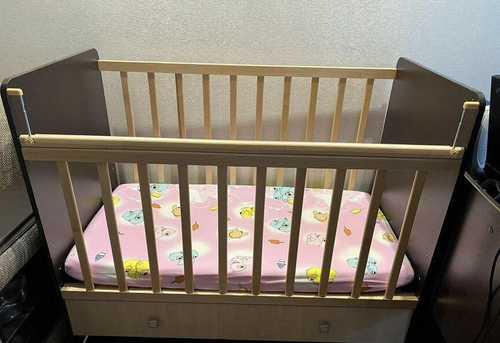 Детская кровать от 0 до 4