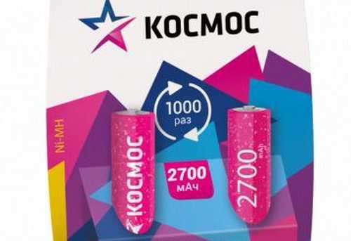 Акб AA 2700mAh Космос 2 шт