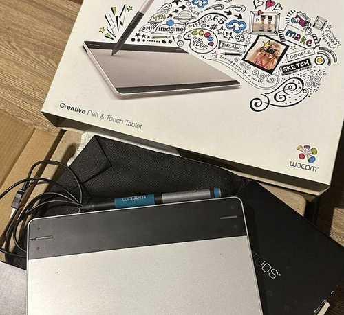 Графический планшет wacom intuos pen&touch small