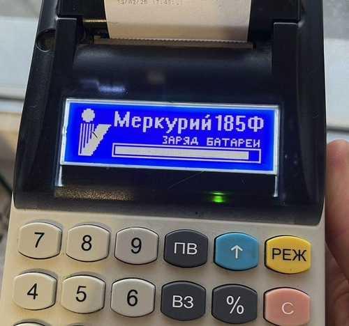 Касса меркурий 185 ф