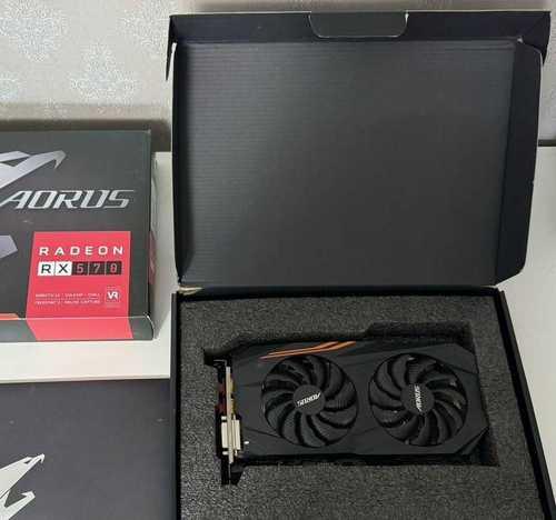 Игровая видеокарта Rx 570 4gb aorus