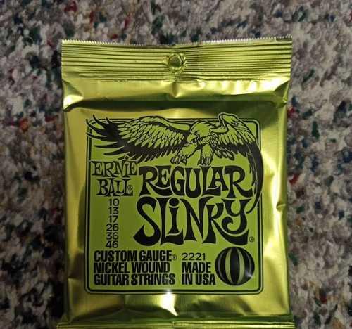 Струны ernie ball
