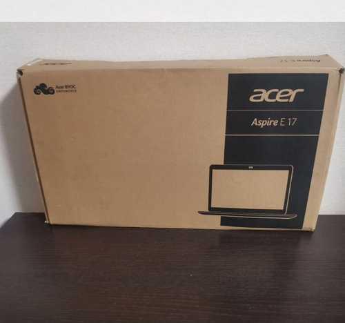 Ноутбук acer aspire e17