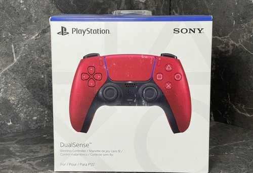 Геймпад джойстик PS5 Sony Playststation 5 красный