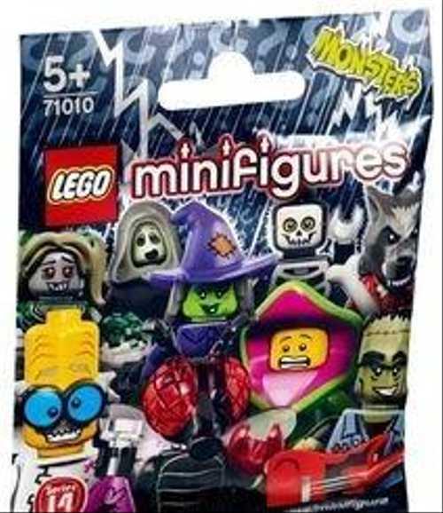 Минифигурка lego Collectable Minifigure 71010 Сер