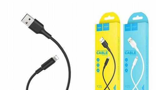 Кабель hoco X25 Soarer charging Data Cable Lightni