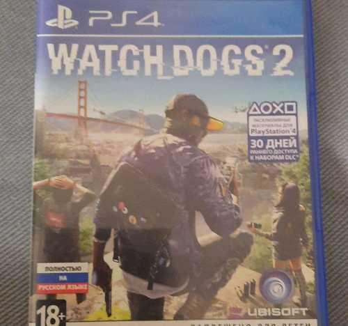 Диски на ps4 watch dogs 2