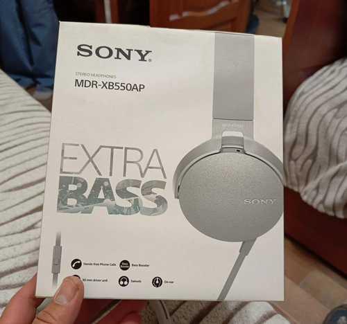 Наушники Sony MDR xb550 ar