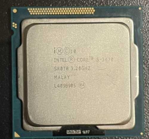 Процессор intel core i5 3470