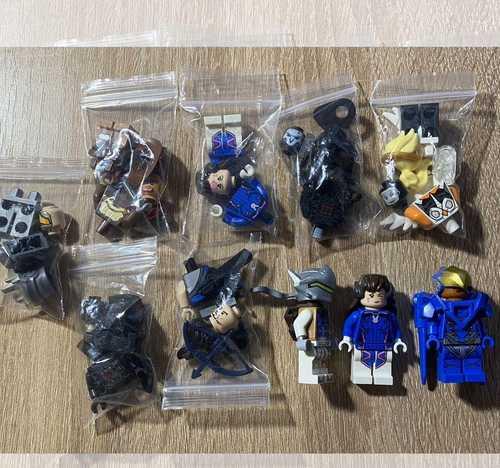 Lego overwatch минифигурки