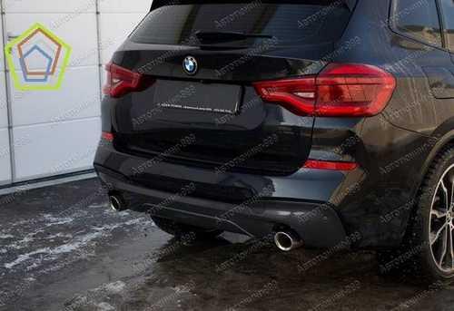 Диффузор с насадками M на BMW X3 G01