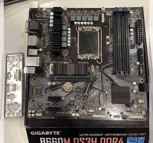 Gigabyte b660m ds3h ddr4