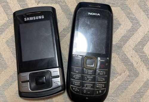 Телефон Nokia и samsung