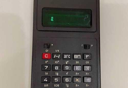Калькулятор СССР электроника мк35 люминисцентный
