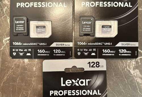 Карта памяти MicroSD Lexar 128GB