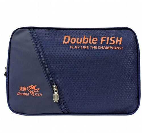 Чехол для теннисных ракеток Double Fish J10 navy