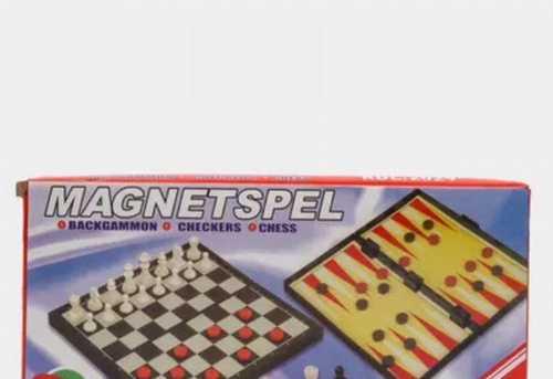 Шахмат шашки магнитные
