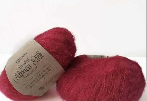 Пряжа drops brushed alpaca silk 07