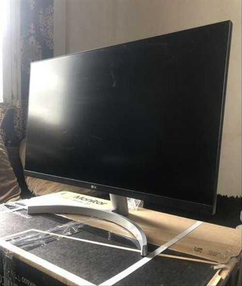 Монитор 27" LG 27MK600M-W