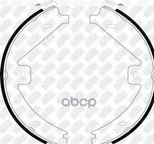 Барабанные колодки mercedes-benz LS2036 GS8755