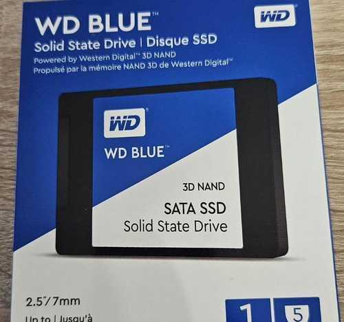 Ssd 1000 гб 2.5" SATA WD Blue WDS100T2B0A