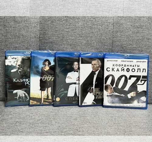 Джеймс Бонд 007. Blu-ray коллекция фильмов