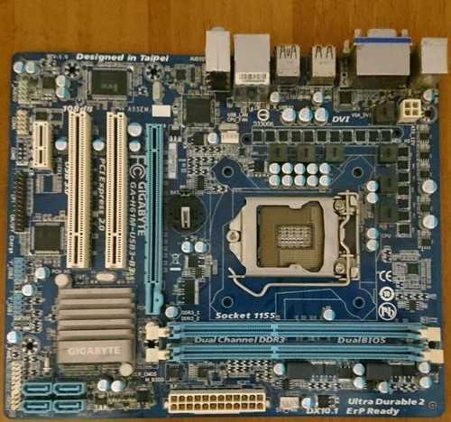 Материнская плата gigabyte GA-H61M-USB3-B3 LGA1155