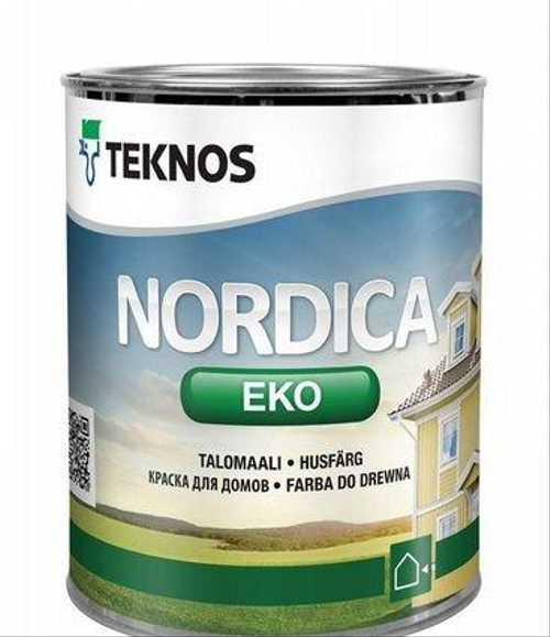 Краска для дерева Nordika Eko Teknos (Нордика Эко)
