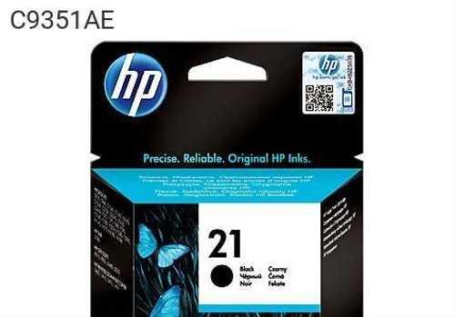 Картридж HP 21 Струйный Черный 190стр, C9351AE