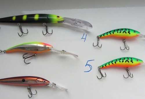 Воблеры Rapala, Strike Pro, Bandit, блёсна незацеп