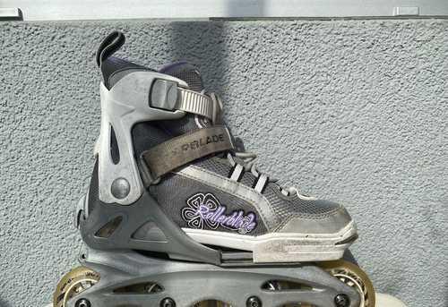 Ролики rollerblade детские раздвижные 33-36,5