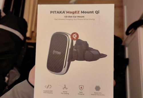 Автодержатель pitaka MagEZ Mount Qi CD Slot