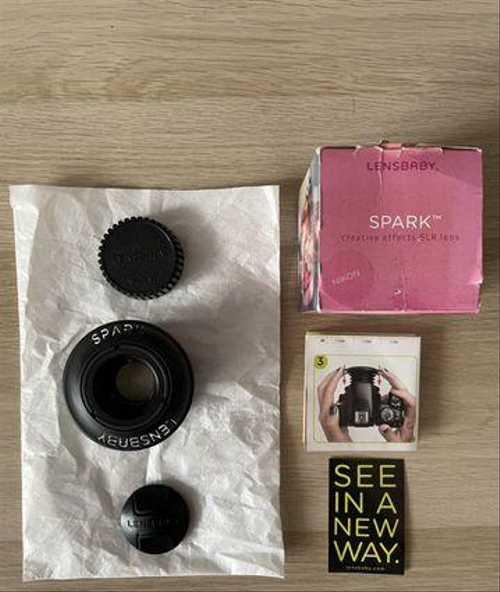 Новый обьектив Lensbaby Spark