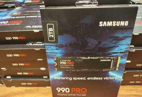 2TB Samsung 990 PRO SSD (7450MB/s, Корея)