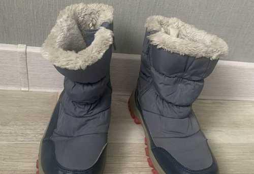 Зимние ботинки на девочку ouventure 32 размер