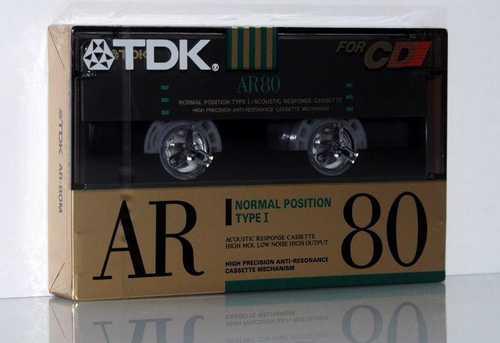 Аудиокассеты TDK AR 80 japan market (6276)