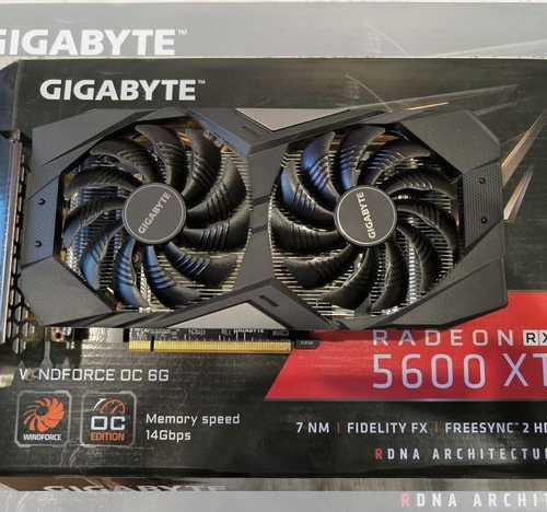 Видеокарта Gigabyte Radeon RX5600XT