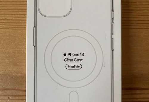 Оригинальный прозрачный чехол на iPhone 13